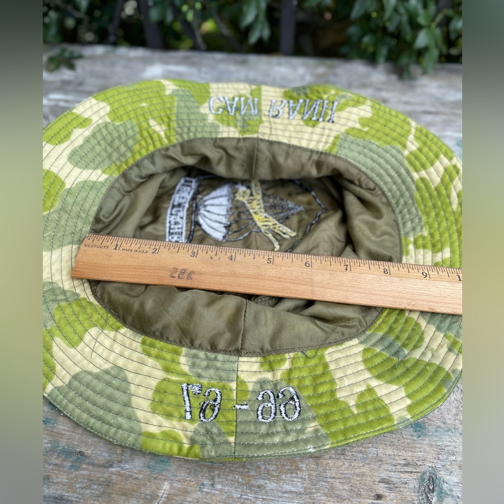 Vietnam Era Boonie Camouflage Hat Cam Ranh 66-67 - Gem
